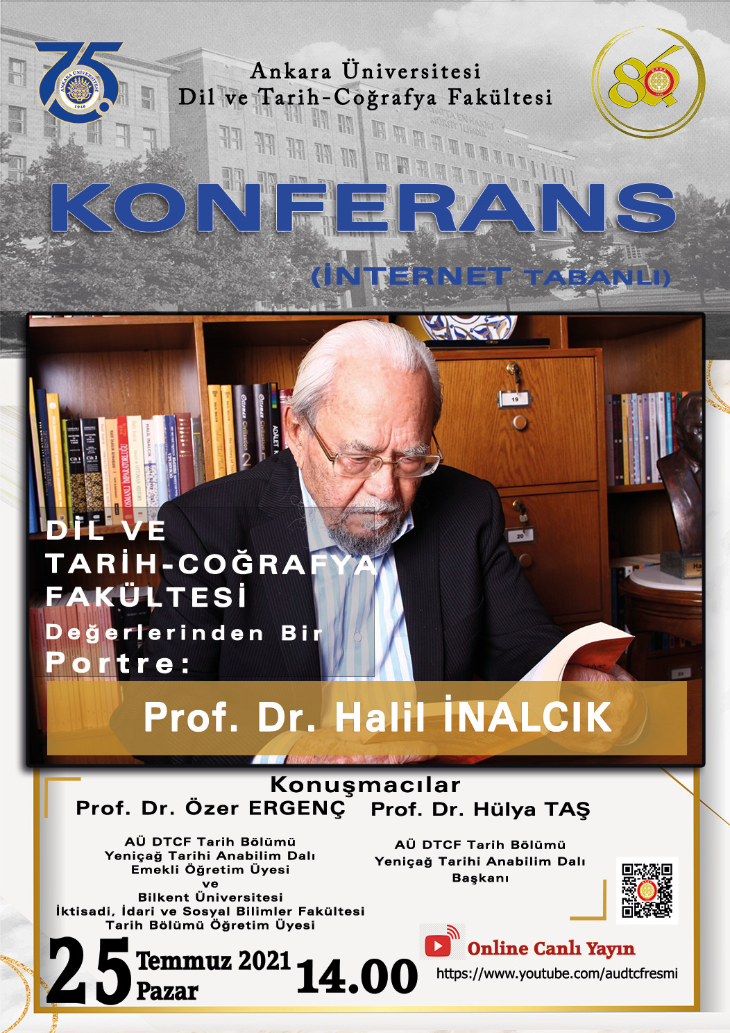Dil ve Tarih-Coğrafya Fakültesi Değerlerinden Bir Portre: Prof. Dr ...