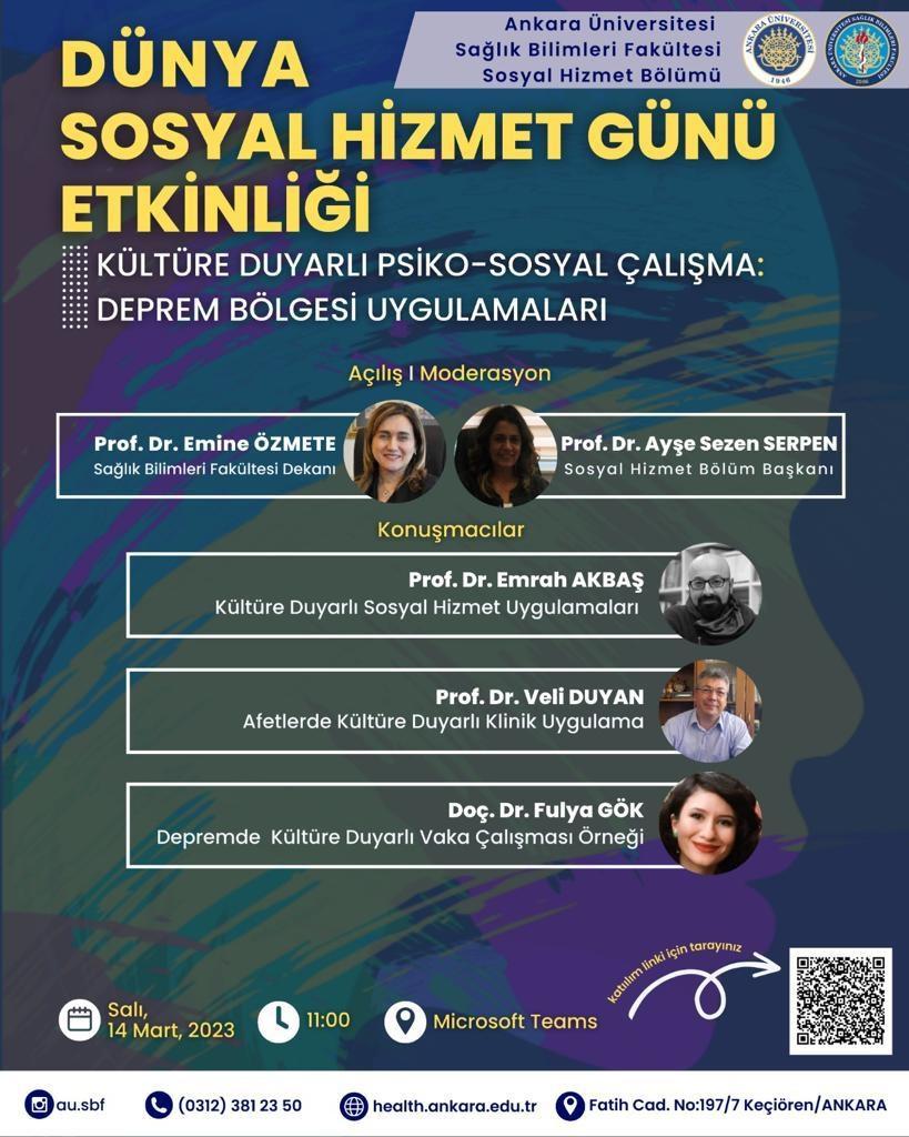 Dünya Sosyal Hizmet Günü Etkinliği – Ankara Üniversitesi